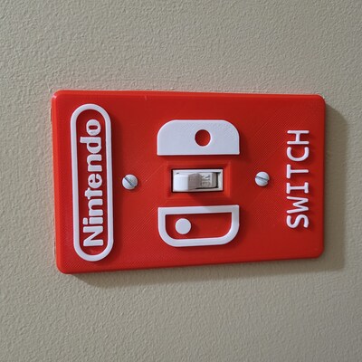 Nintendo Switch Light Switch Plate - Etsy