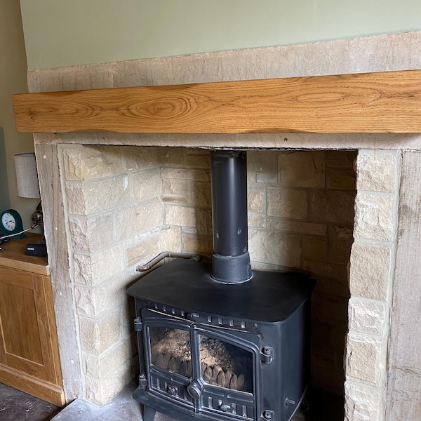 Rustic Mantle Beam All Sizes, Oiled, Pre-drilled, Free Fixings ...