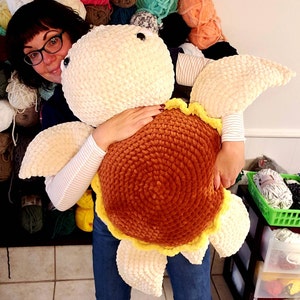 Crochet Jumbo Turtle human Size Pattern PDF Download Extra Large ...