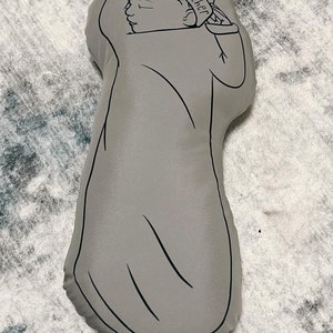 Customized Life-size Newborn Baby Pillow Birth Gift Keepsake - Etsy