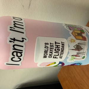 Airport Standby Netflix Flight Attendant Sticker - Etsy