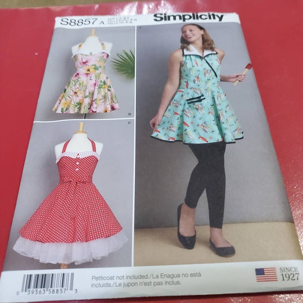 Uncut Simplicity Sewing Pattern 11443 9547 Womens Pull Over Top in 3 ...