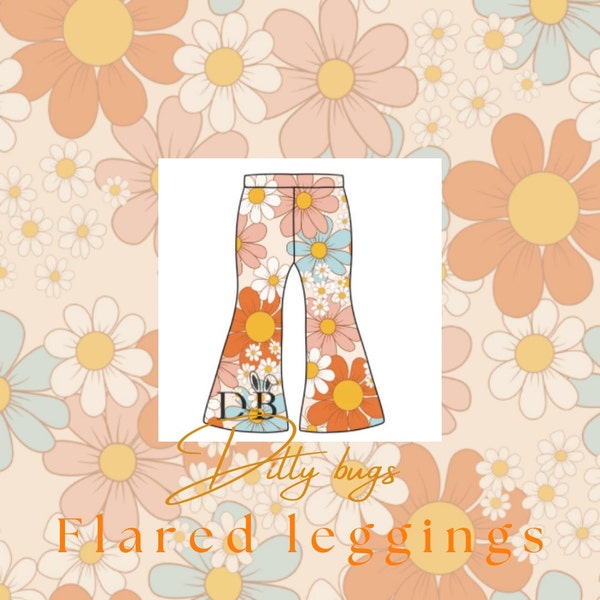Flare Pants Mock-up / Bell Leg Mock up / Digital Mock up for Clothing ...