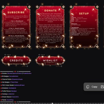 Moon Light Twitch Sub Badges Streamer Channel Point Reward Icons Cosmic ...