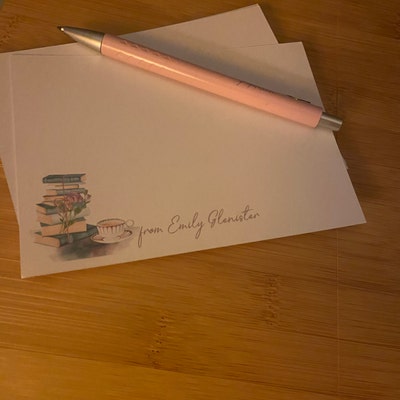 Personalised Robin A6 Note Cards, Set of 10, Envelopes, Gift Set ...