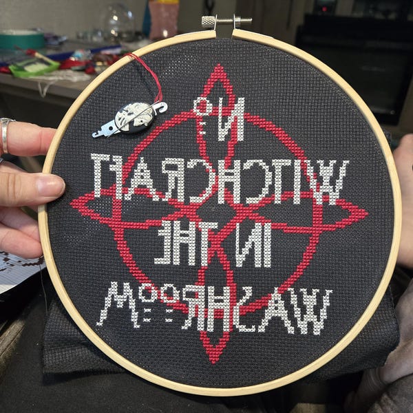 Goth Stitch-a-long Temperature Neatobats 2023 PDF Gothic Cross Stitch ...