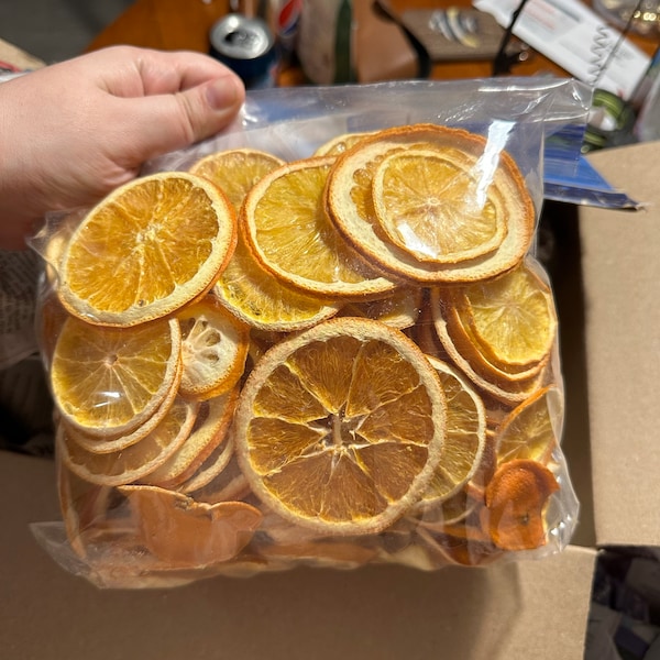 Gallon Bag 200+ Dried/dehydrated Navel Orange Small Slices/pieces - Etsy