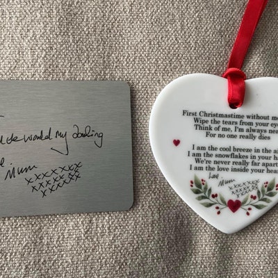 Personalised Wallet Card Your Own Wording Message Printed on - Etsy UK