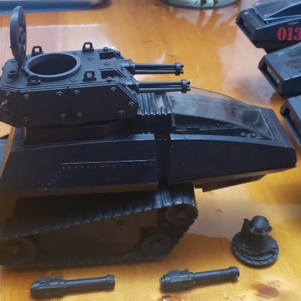 3D Printable STL Digital Files of Gi Joe Train Components - Mod Toy ...
