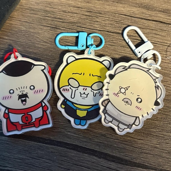 Chiikawa X Invincible Keychains - Etsy