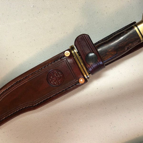 Becker BK9 Hand Made Leather Sheath - Etsy