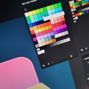 Adobe Illustrator - Domdesigns Color Palette Swatches - Etsy Canada