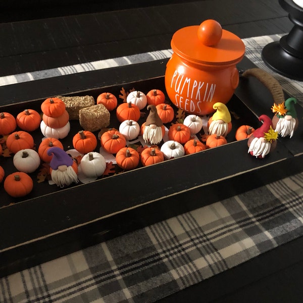 Fall Polymer Clay Leaf Gnome - Etsy