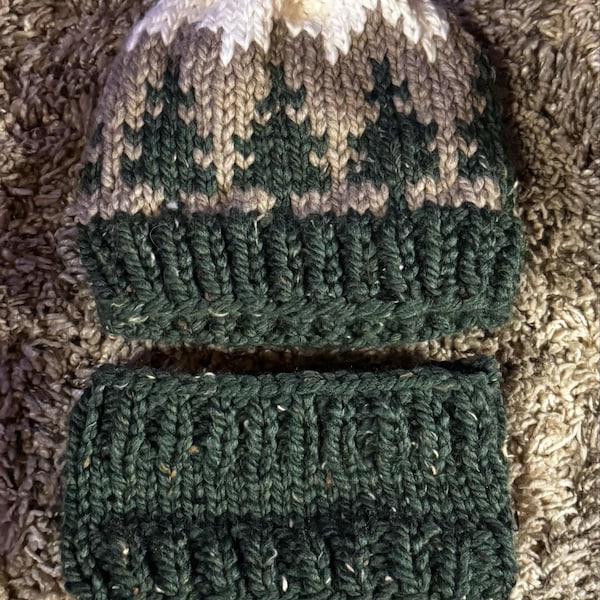 The Mountaineer Toque Crochet Pattern, Fair Isle Crochet Hat, Super ...