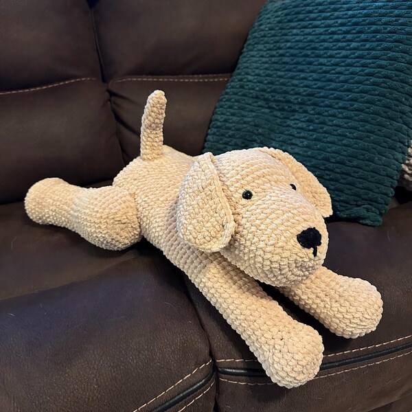 Labrador Puppy Pattern by Owl From the Hook Pattern Only Cute Doggie ...