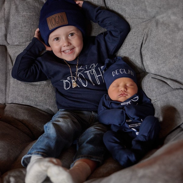 Sibling Shirts, Big Brother Sister Sweatshirt or Tee Shirt, Little ...