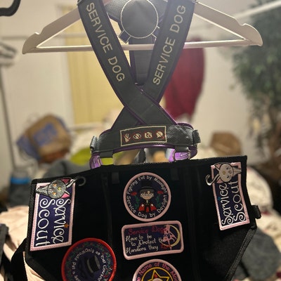 Spooky Dog Patches Dog Patches Halloween Dog Working Dog - Etsy