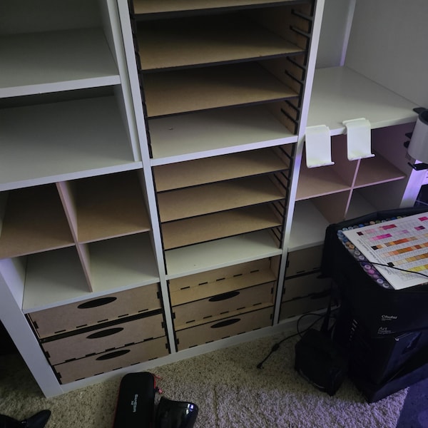 Adjustable Unfinished Cubby Insert | Custom Cut Insert | Cut to Fit - Etsy