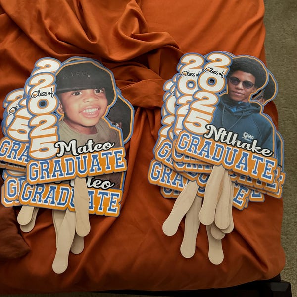 Custom Funeral Memorial Fans - Personalized Celebration of Life ...