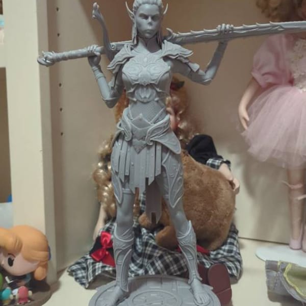 Varian Wrynn Wow Figure 8k Print World of Warcraft 3d Printed Model ...