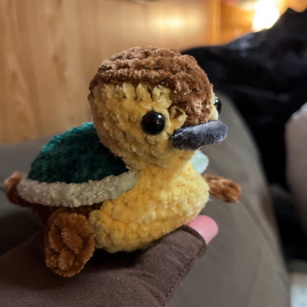 Duck Turtle Hybrid Animal PDF Crochet Pattern - Etsy