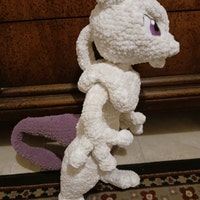 Mewtwo Crochet Pattern PDF File - Etsy UK