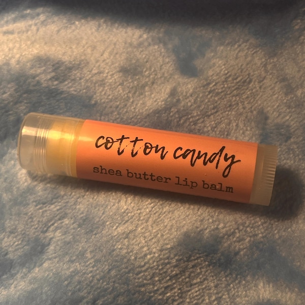 Banana Pudding Shea Butter Lip Balm, All Natural Chapstick, Beeswax Lip ...