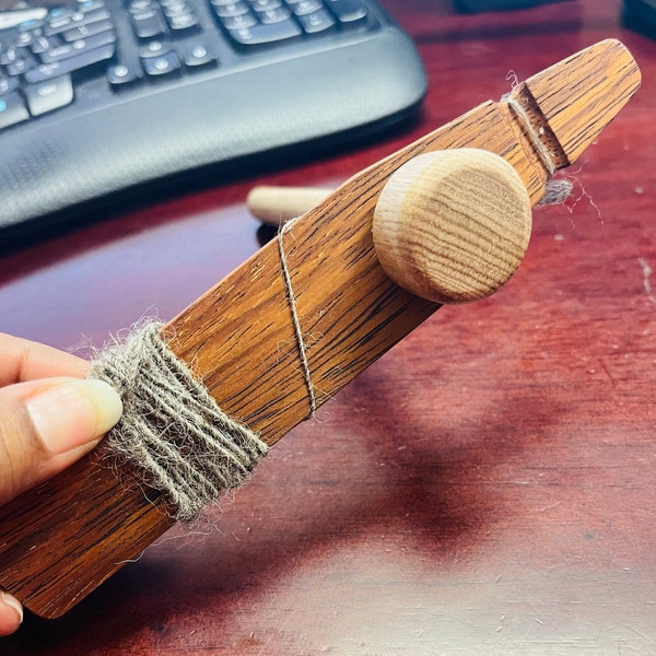 Handmade Mayan Spinner Kit: Recycled Timber Paddle, Tasmanian Oak ...