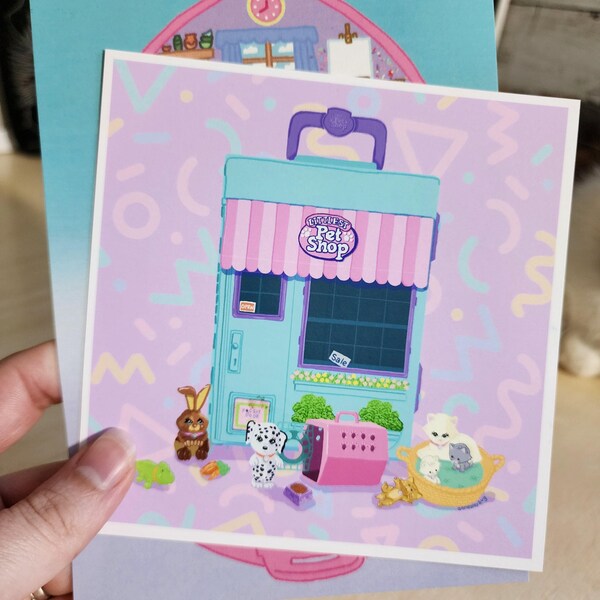 Polly Pocket Vintage Sticker 90s Nostalgia 90s Throwback Sticker 90s ...