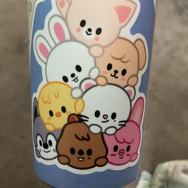 Stray Kids SKZOO Vinyl Stickers Cute Gifts for Stray Kids Fans Bang ...