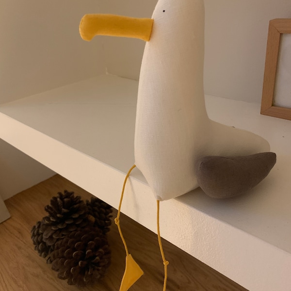 Seagull Peter, Collectible Toy, Seagull Mine, Seagull Toy, Stuffed ...