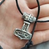 Ödeshög Mjolnir / Thor's Hammer Pendant in Sterling Silver or Bronze ...