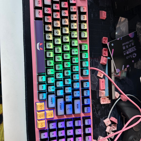 Moonlander Keyboard Backlit Keycap Pack - Etsy