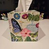 BUTTERFLY Tissue Box Cover, Tissue Box Cover, Butterfly Lover Gift ...