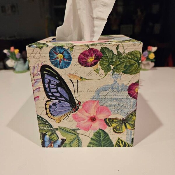 Tissue Box Cover, Fall Tissue Box Cover, Fall Lover Gift, Fall ...