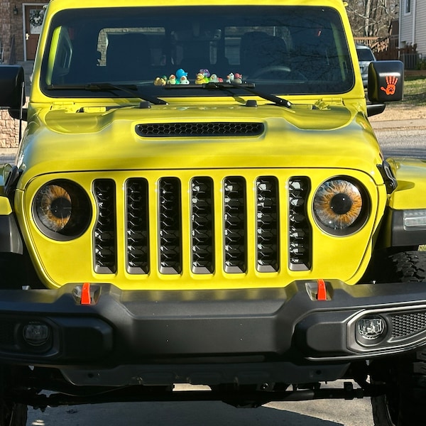 Eye Decals Stickers for Jeep Wrangler Angry Eyes Reptile Cat Eyes - Etsy