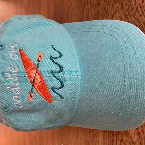 Paddle on Kayak Hat - Etsy