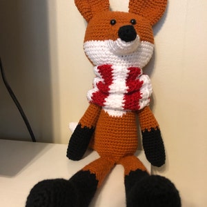 Crochet PATTERN: Basil the Fox Plushy Toy Amigurumi Crochet for Kids ...