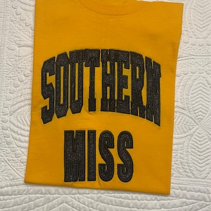 DADA Satin Stitch Arched Applique Embroidery Design Father's Day Gift ...