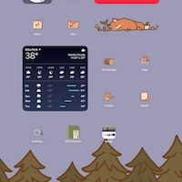Cozy Fall / Autumn Desktop Organizer Theme Wallpaper - Etsy UK
