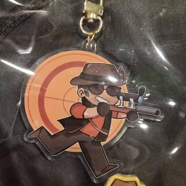 Tf2 RED Keychains - 3 INCH - Etsy