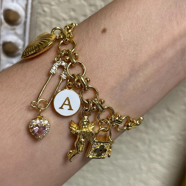 Custom Charm Necklace, Build Your Own Personalized Charm Necklace, Pick ...