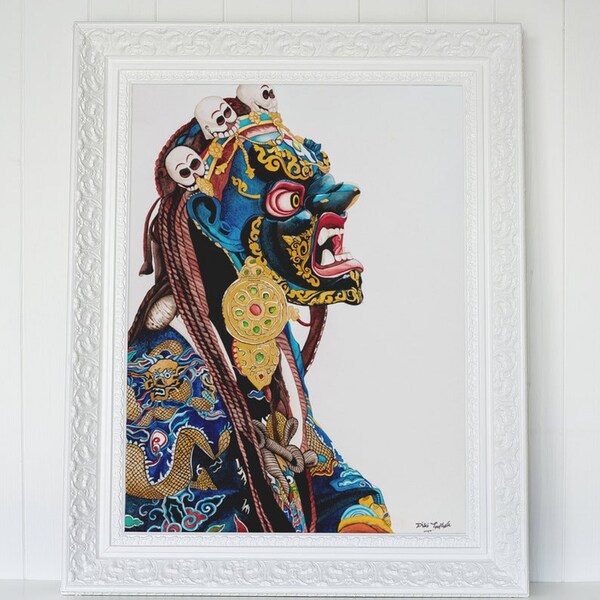 Chenrezig: Compassion Series 4. Tibetan Contemporary Art by Karma ...