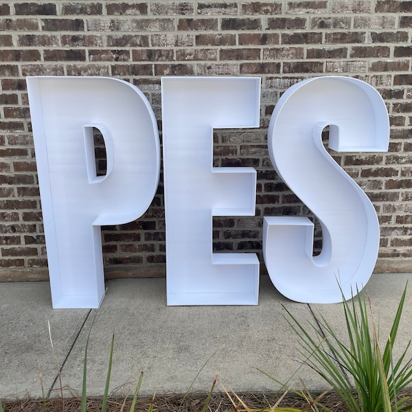 Giant Letter P, Mosaic Letters, Mosaic From Balloons, 2ft, 3ft, 4ft ...