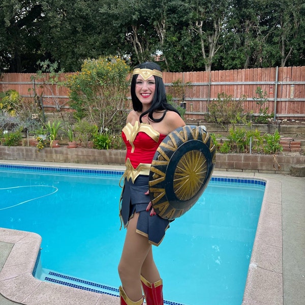 Wonder Cosplay Superhero Costume. Custom Made. - Etsy
