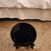 One Beautiful Black Obsidian Scrying Plate Black Obsidian - Etsy