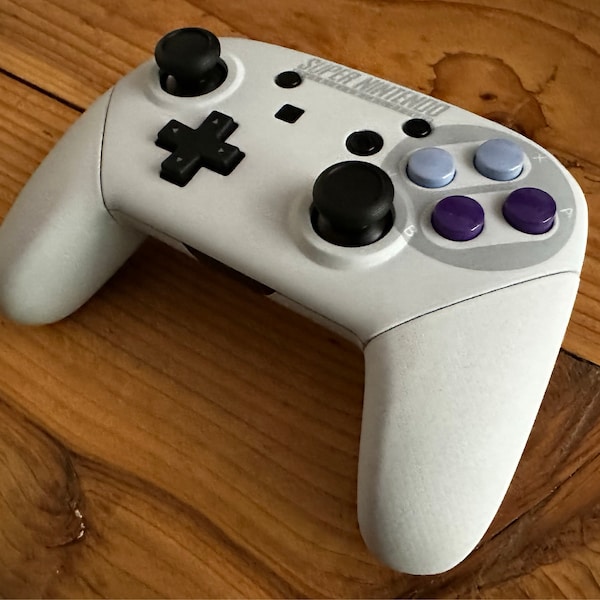 Custom SNES Super Nintendo Themed Nintendo Switch Pro Controller - Etsy Custom SNES Super Nintendo Themed Nintendo Switch Pro Controller - Etsy
