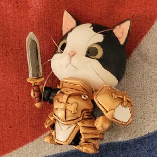 Handmade Bunny Wizard, Polymer Clay Rabbit, Handcrafted Art Toy, Cute ...