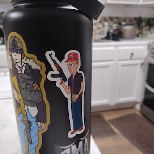 ATF is Gay Decal Atf Sticker Atf Dog Funny Sticker Gun Sticker Aft Fed ...