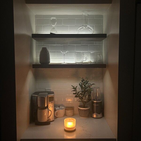 HEAVY DUTY Floating Shelves, Rustic Kitchen Wood Floating Shelf, Custom ...